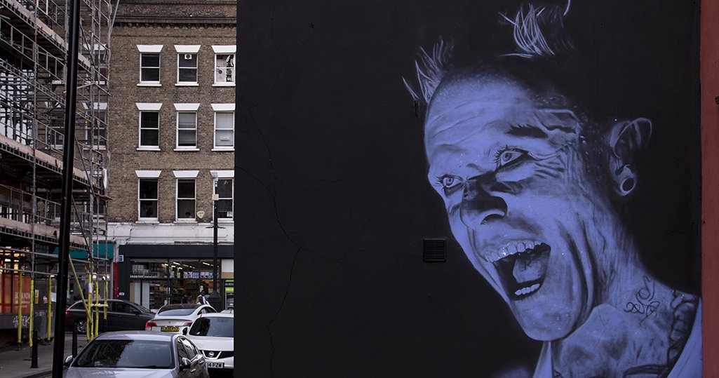 Keith Flint mural revealed ahead of World Suicide Prevention Day ...